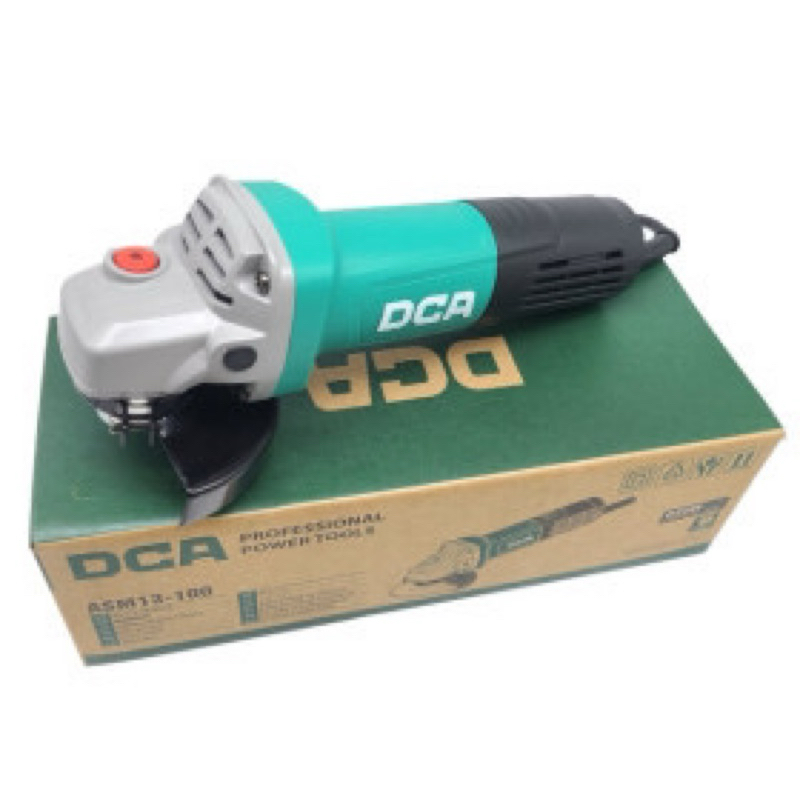 DCA ASM 13-100B Angle Grinder 100mm 4” 820W /Mesin Pencanai Gerinda ...
