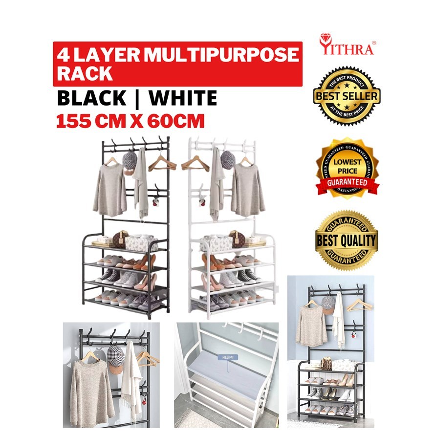 [ READY STOCK SABAH ] 4 LAYER MULTIPURPOSE RACK | Shopee Malaysia