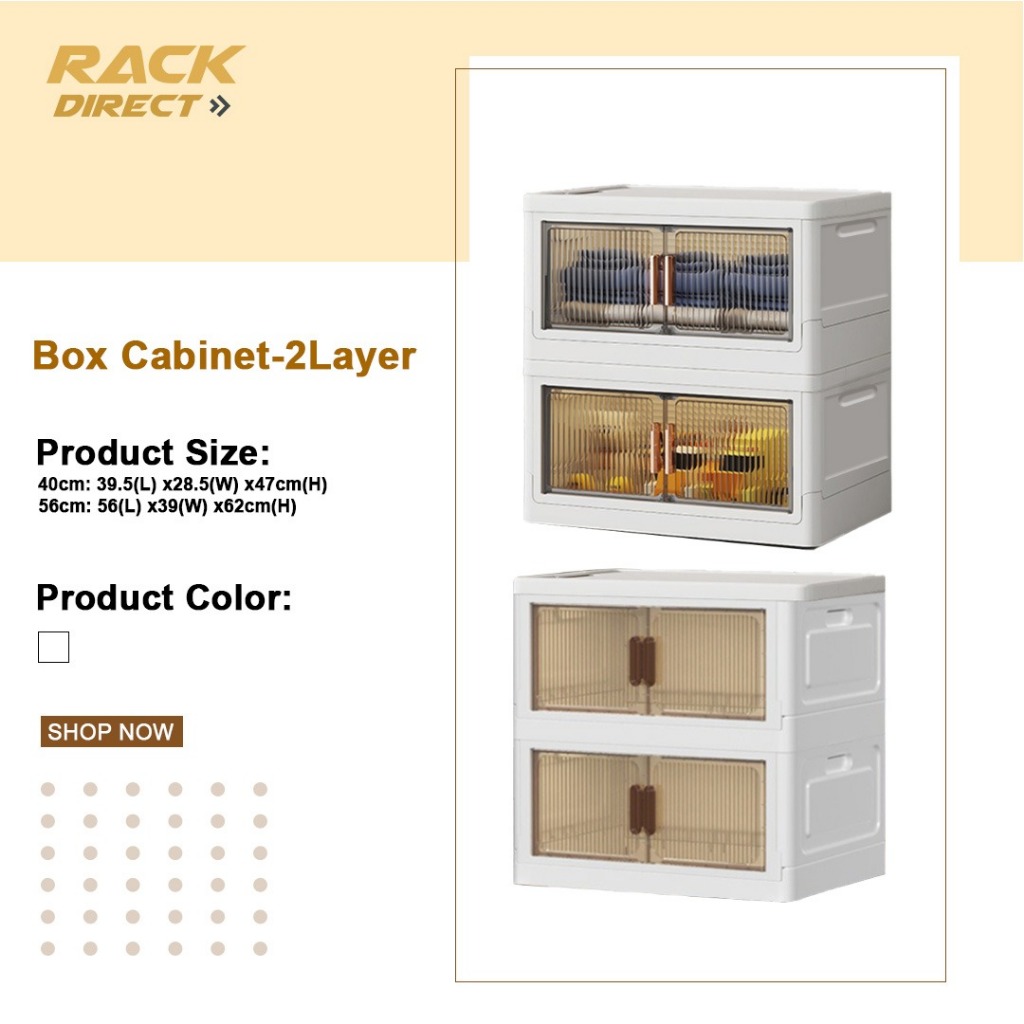 𝐑𝐚𝐜𝐤 𝐃𝐢𝐫𝐞𝐜𝐭 Multipurpose Household 2 Layer Stackable Transparent Doors ...