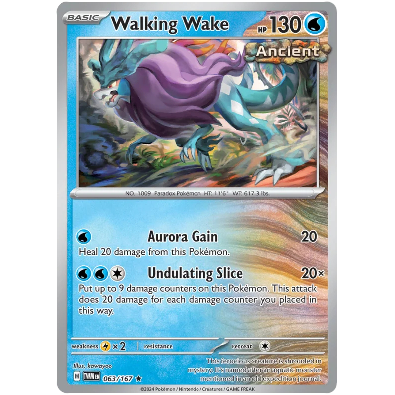 Pokemon TCG: Twilight Masquerade - Walking Wake | Shopee Malaysia