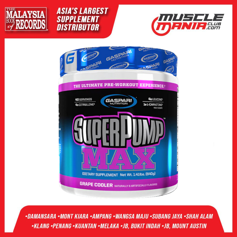 Gaspari SuperPump Max (40 servings) | Shopee Malaysia