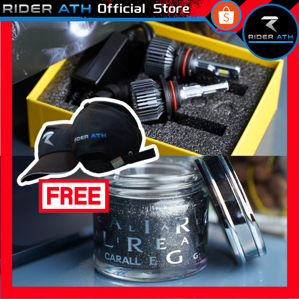 RiderAth帽子大放送! LED Headlight Bulb x1 + CARALL Perfume x4 READY STOCK ...