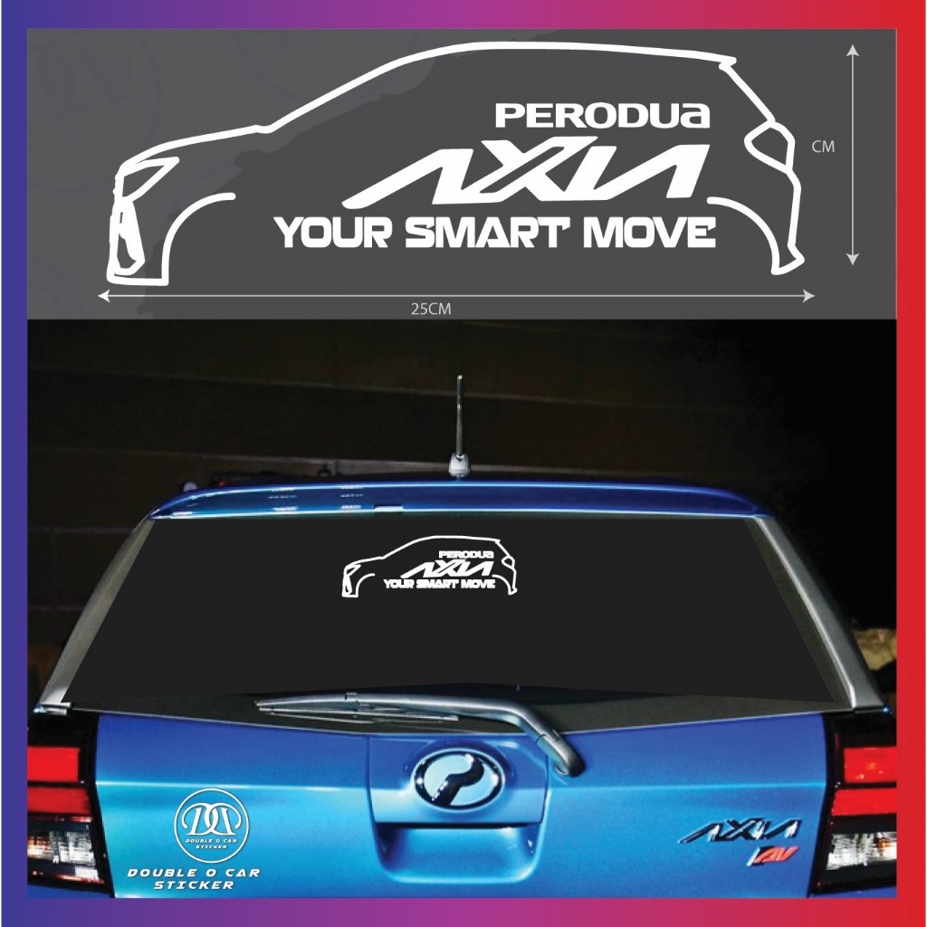 [Ready stock]Perodua Axia Fourth Gen. Line Symbol Sharpe High Grade ...