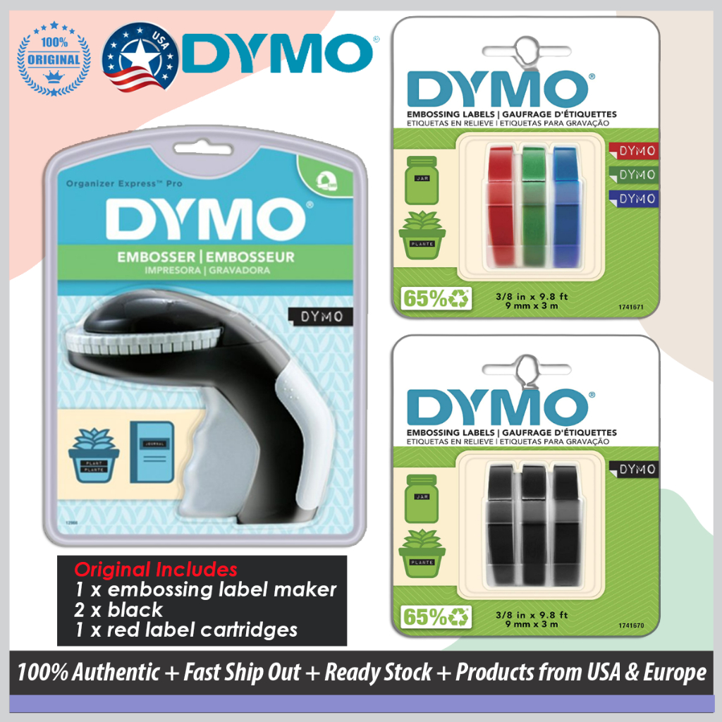 USA- DYMO Organizer Xpress Pro Embossing Label Maker -Label Maker ...