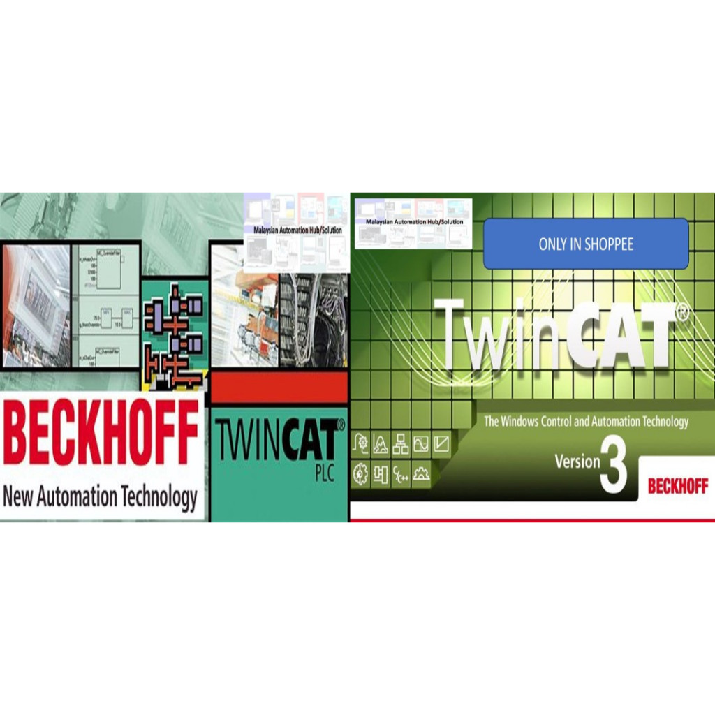 TwinCAT 2 OR 3.1 Beckhoff PLC Programming Software | Shopee Malaysia