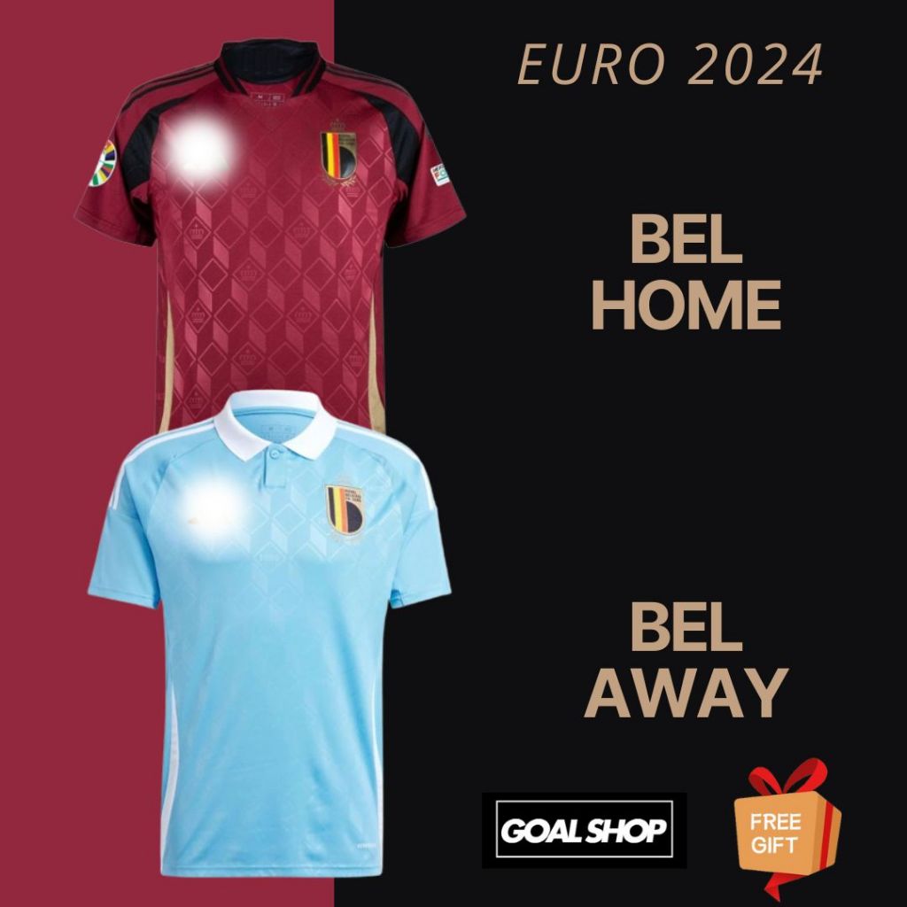 [Player Issue] EURO 2024 Belgium Home Jersey Belgium Away Jersey Bel ...