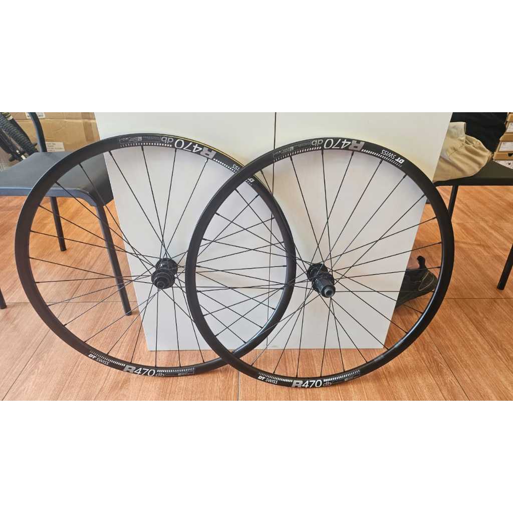 DT Swiss R470 Road Alloy DiscBrake Wheels 700c | Shopee Malaysia