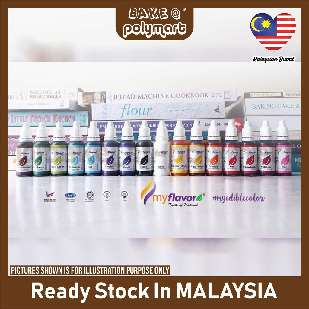 My Flavor Food Color 17 Gel Color 25g | Shopee Malaysia