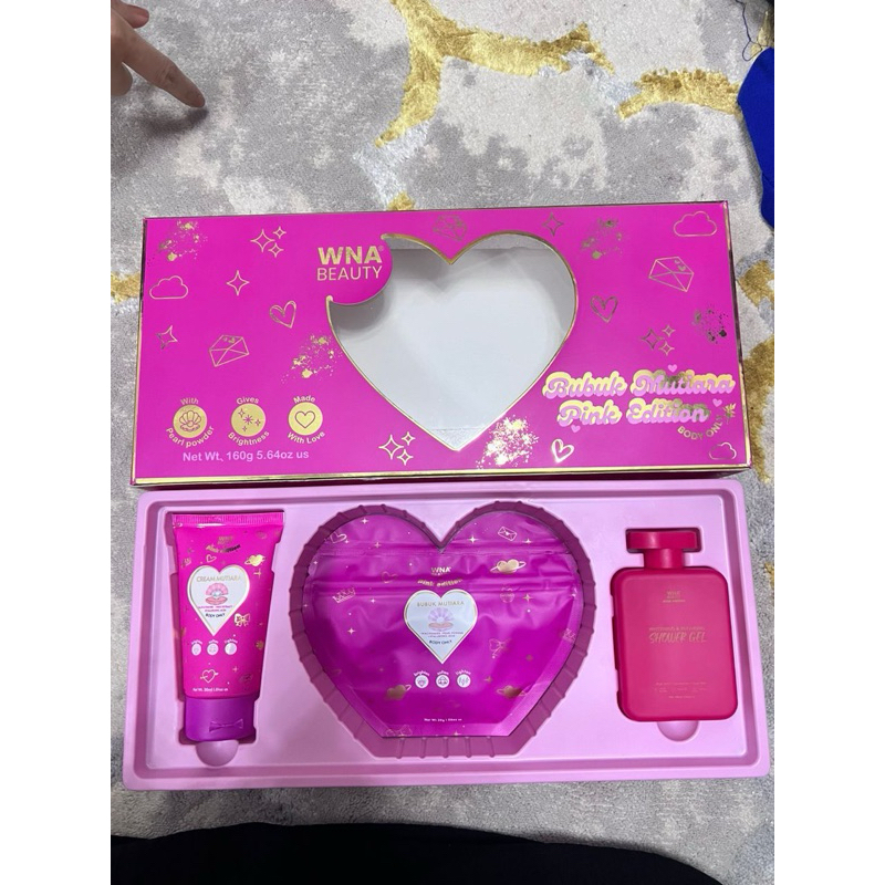 BUBUK MUTIARA PINK EDITION WNA BEAUTY | Shopee Malaysia