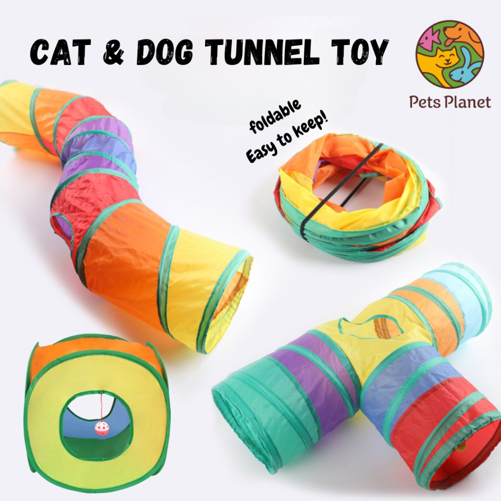 Cat Toy Tunnel | Mainan Kucing | Mainan Kucing Terowong | Pipe Cat ...