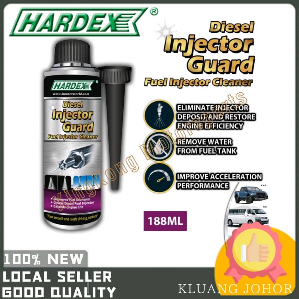HARDEX DIESEL FUEL TREATMENT AND INJECTOR CLEANER 354ML INCREASE POWER ...