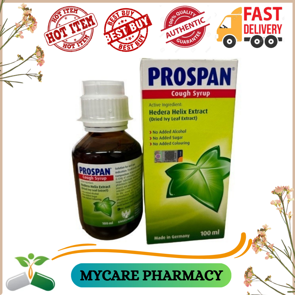 Prospan Cough Syrup 100ml Made in Germany | Shopee Malaysia