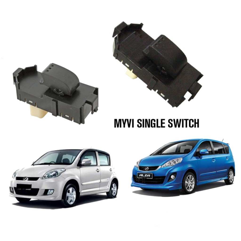 Car Perodua Myvi Alza Power Window Single Switch 1Pcs | Shopee Malaysia