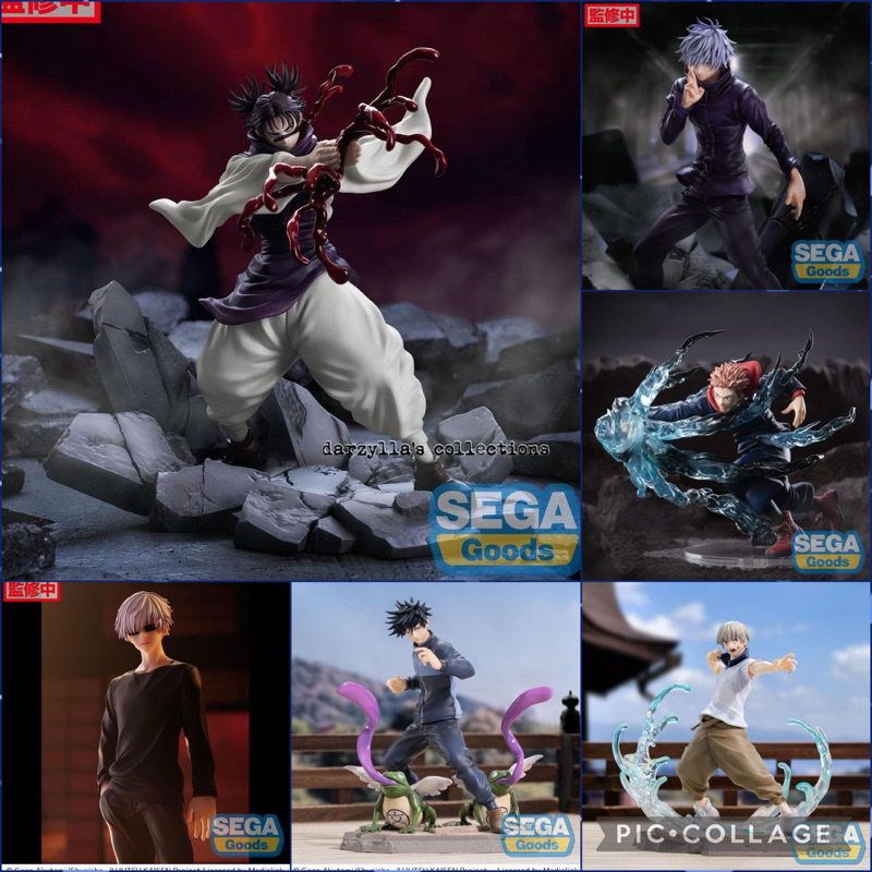 SEGA Original Jujutsu Kaisen Sorcerer Itadori Yuji Satoru Gojo Sensei ...