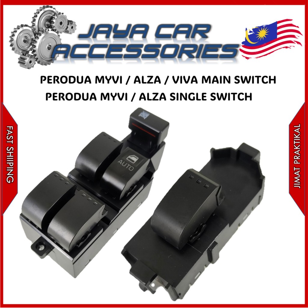 Perodua Myvi 2005-2017 / Alza / Viva Master Main Power Window Switch ...