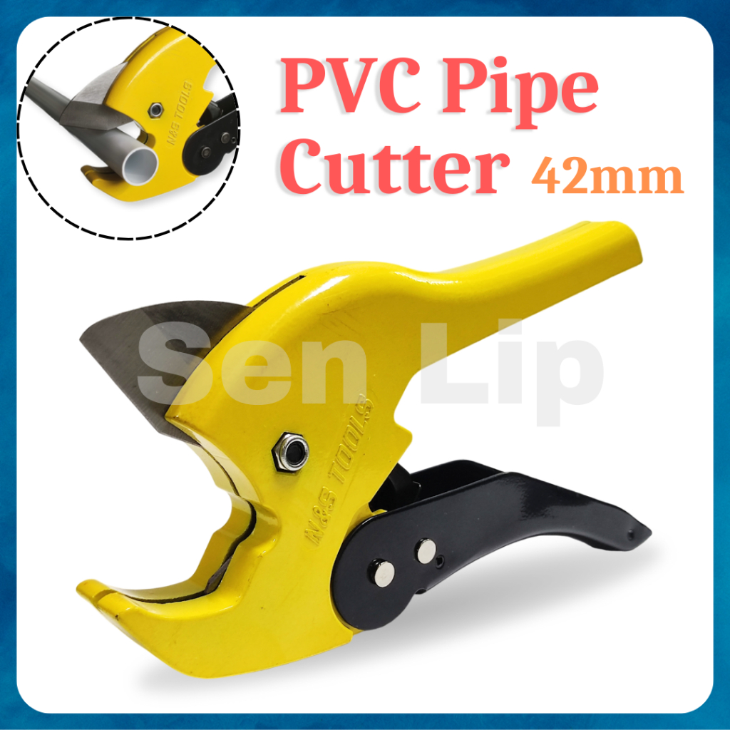Heavy Duty PVC Pipe Cutter / Multi-Function Plastic Pipe Cutter (42mm ...