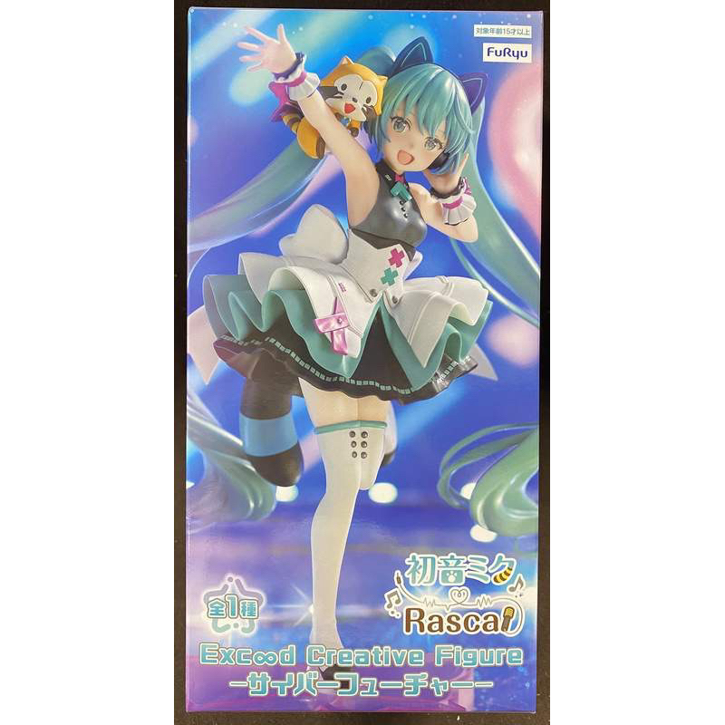 FuRyu Exc∞d Creative Figure VOCALOID Hatsune Miku x Rascal Cyber Future ...