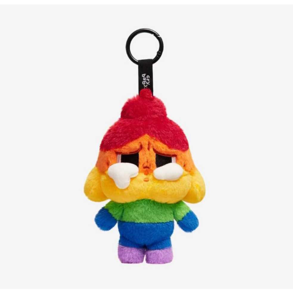 [Ready Stock] POPMART Crybaby Rainbow Color cheer up baby Keychain ...