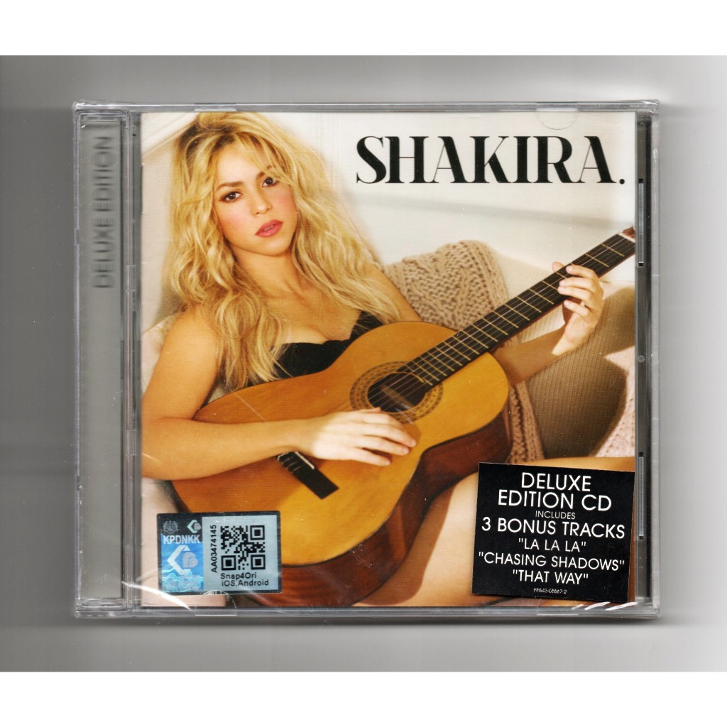 SHAKIRA - Shakira ( Deluxe Edition CD+ 3 Bouns Tracks ) | Shopee Malaysia