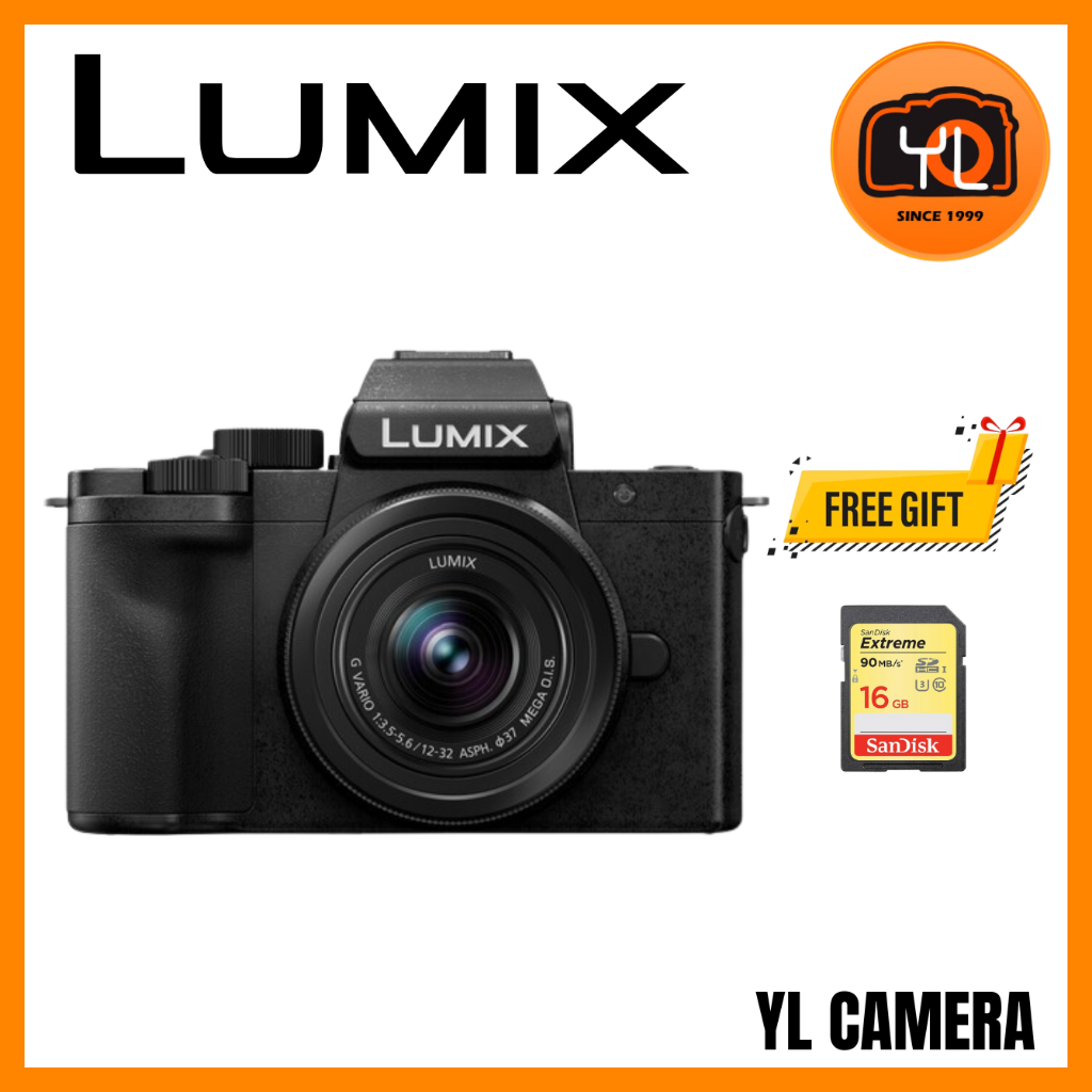 Panasonic Lumix G100D Mirrorless Camera with 12-32mm Lens (FREE SANDISK ...