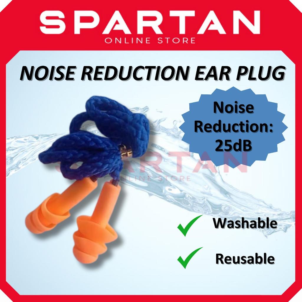 Soft Silicone Corded Ear Plugs Anti Noise Snore Reusable Hearing ...