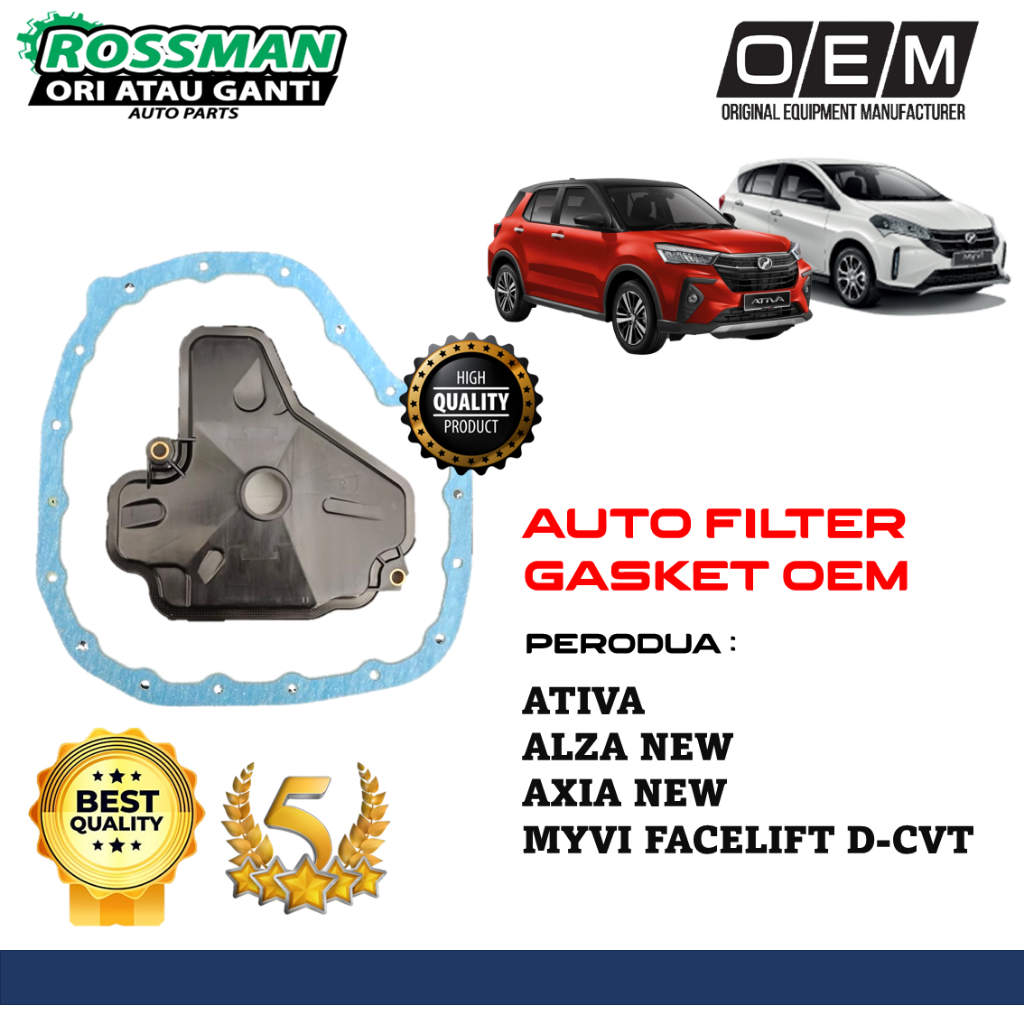 Perodua ATF Auto Transmission Filter Gasket for ATIVA , ALZA NEW , AXIA ...