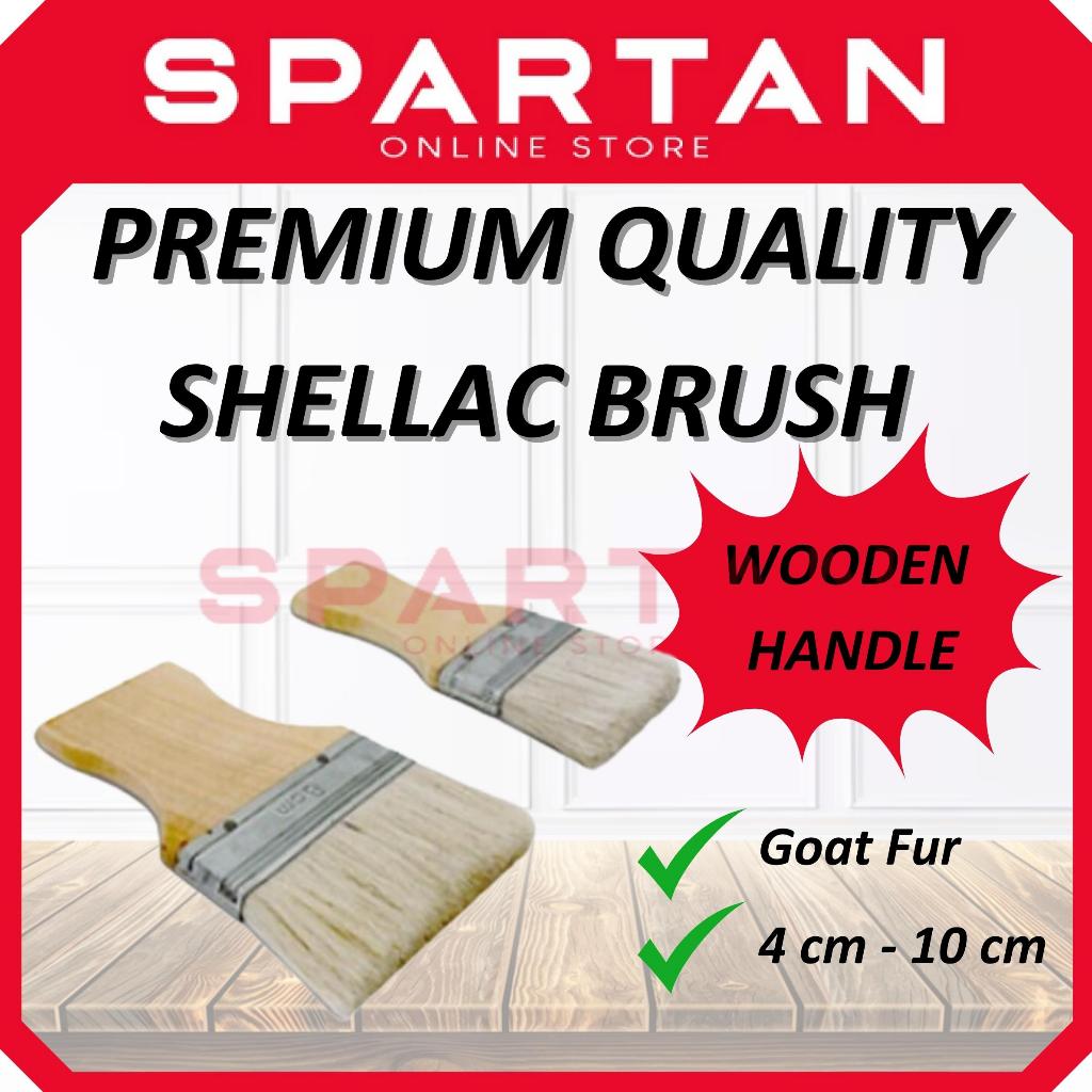 Premium Quality Shellac Brush / Varnish Brush Goat Fur 4cm-10cm ...