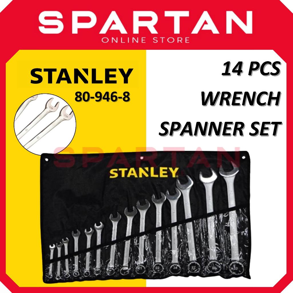 Stanley carbon steel 8-24 mm Combination Wrench Spanner Set (14 pcs ...