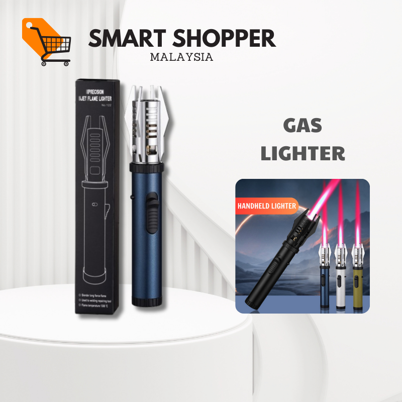 Metal Handheld Gas Lighter For Traveling And Camping Outdoor Jet Planet ...