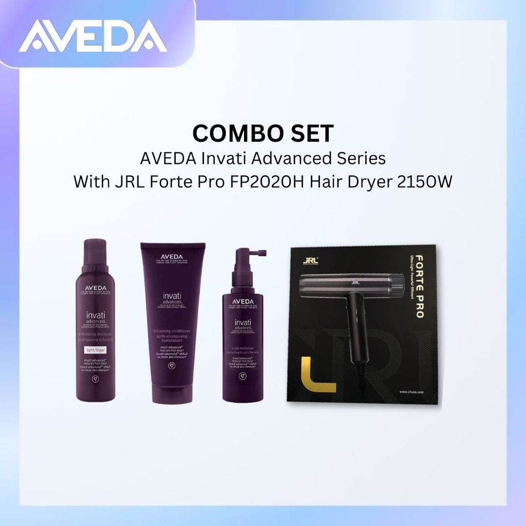 AVEDA Invati Advanced LIGHT Exfoliating Series With JRL Forte Pro ...