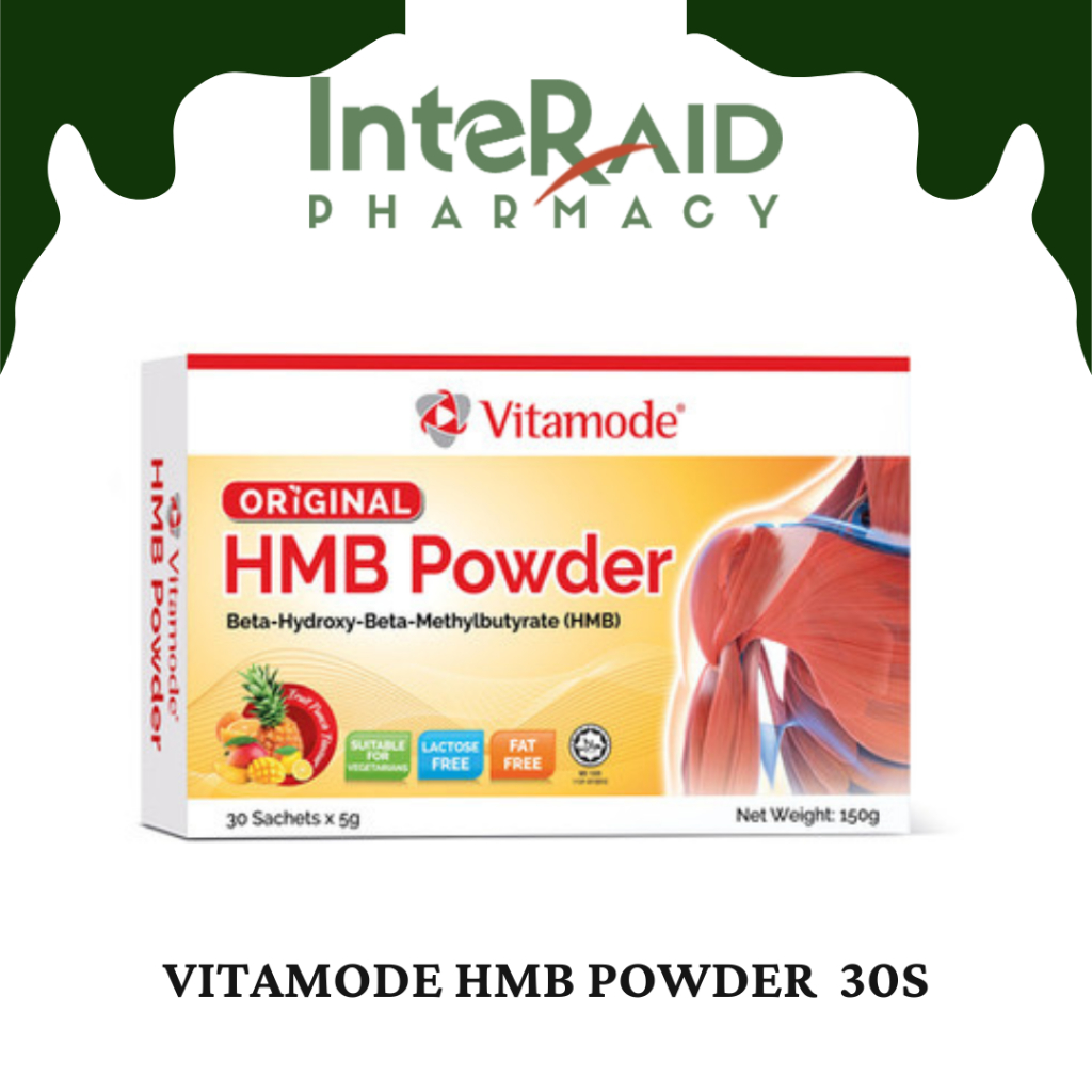 VITAMODE HMB POWDER (BETA-HYDROXY-BETA-METHYLBUTYRATE) 30S | Shopee ...