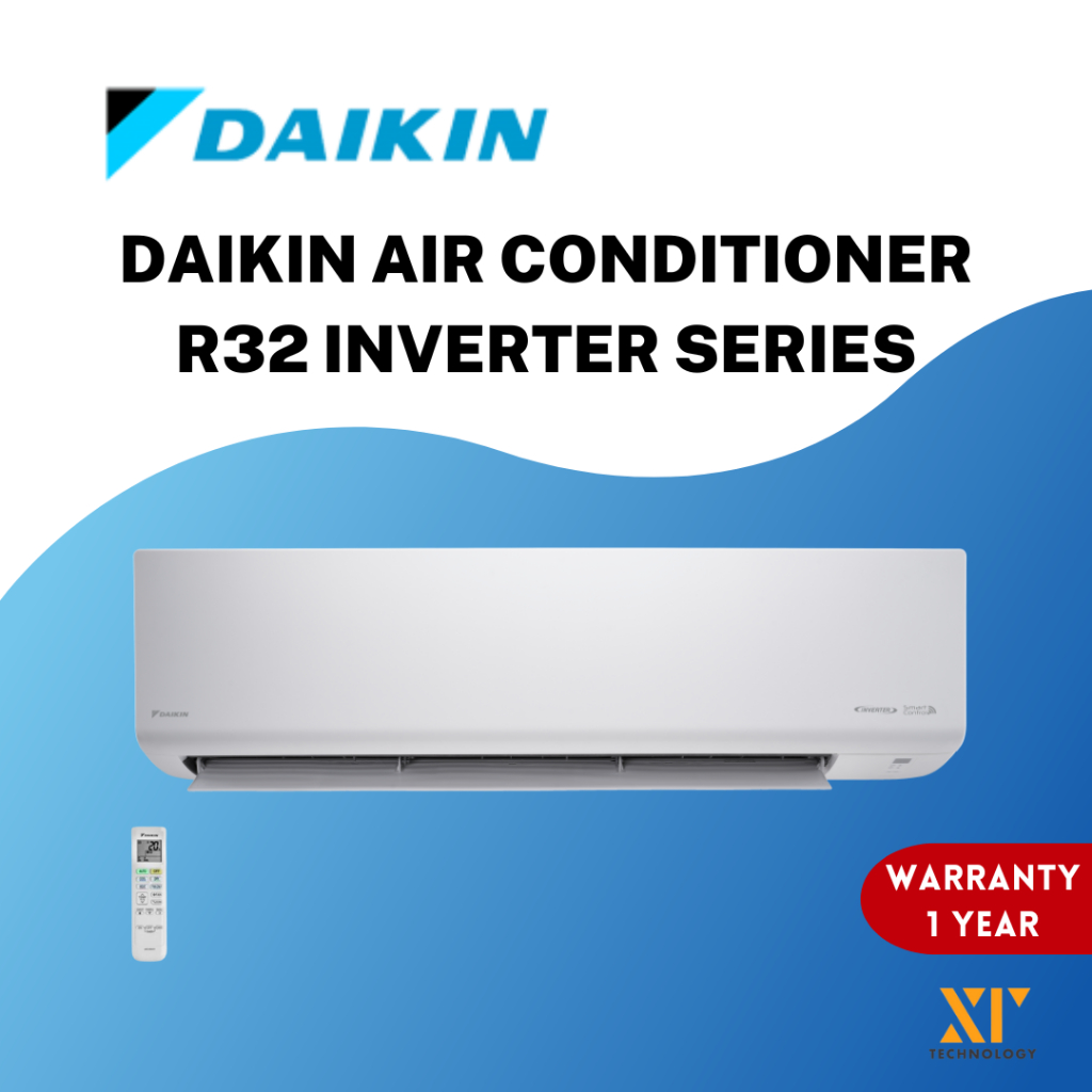 DAIKIN AIR CONDITIONER R32 INVERTER (FTKF25CV1MF/RKF25CV1M)(FTKF35CV1MF ...