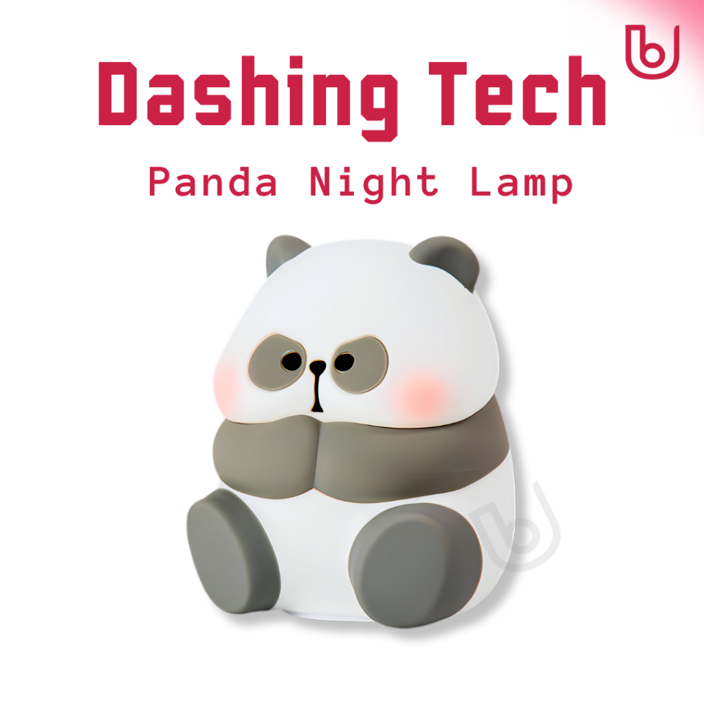 [READY STOCK] Dashing Tech Panda Night Lamp 1200mAh Rechargeable ...