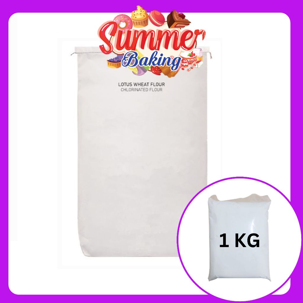 PRIMA SUPER FINE CAKE FLOUR | Low Protein Flour [1KG] (特幼低筋粉) PRIMA ...