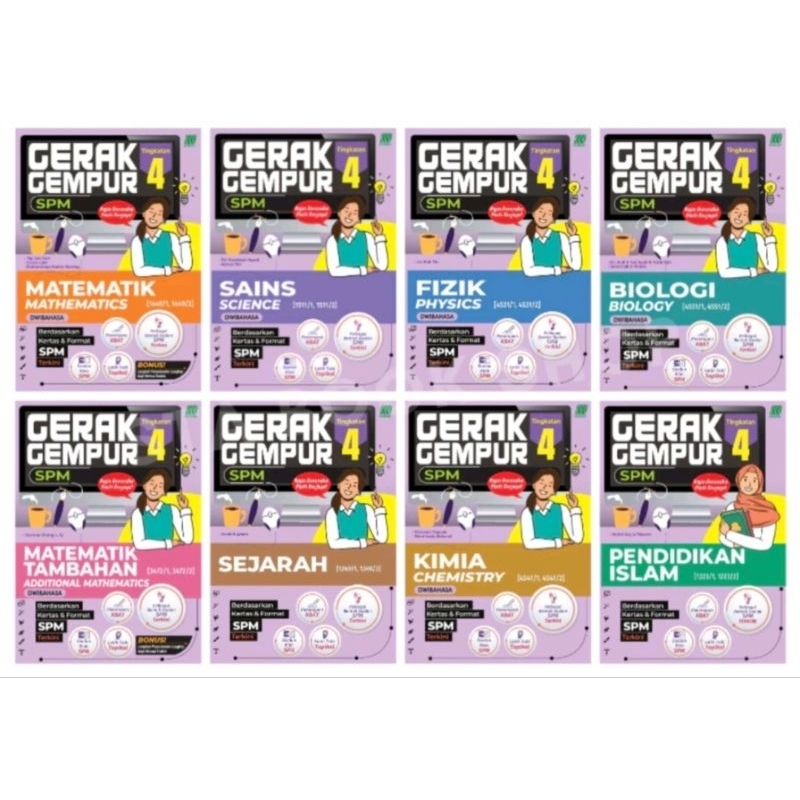 GERAK GEMPUR SPM TINGKATAN 4 2024 | Shopee Malaysia GERAK GEMPUR SPM TINGKATAN 4 2024 | Shopee Malaysia