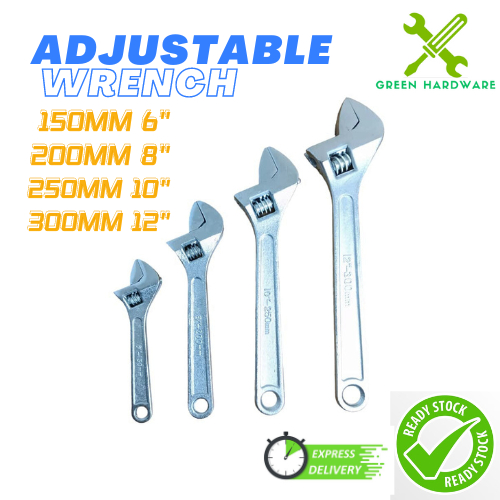 （HEAVY DUTY）Adjustable Spanner / Adjust Spanar/ Spanar Hidup | Shopee ...