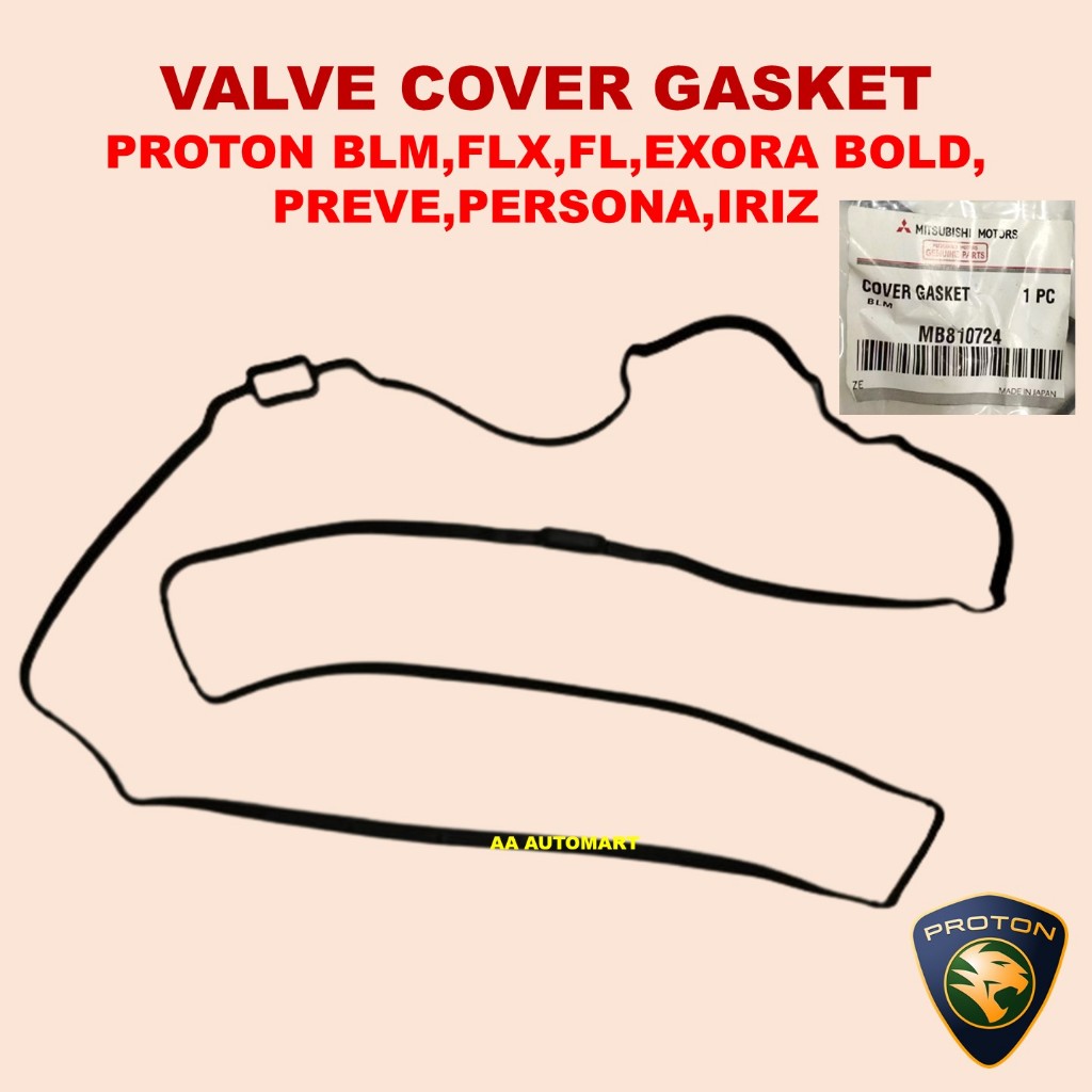 ORIGINAL VALVE COVER GASKET PROTON BLM,FLX,FL,EXORA BOLD,PREVE,PERSONA ...