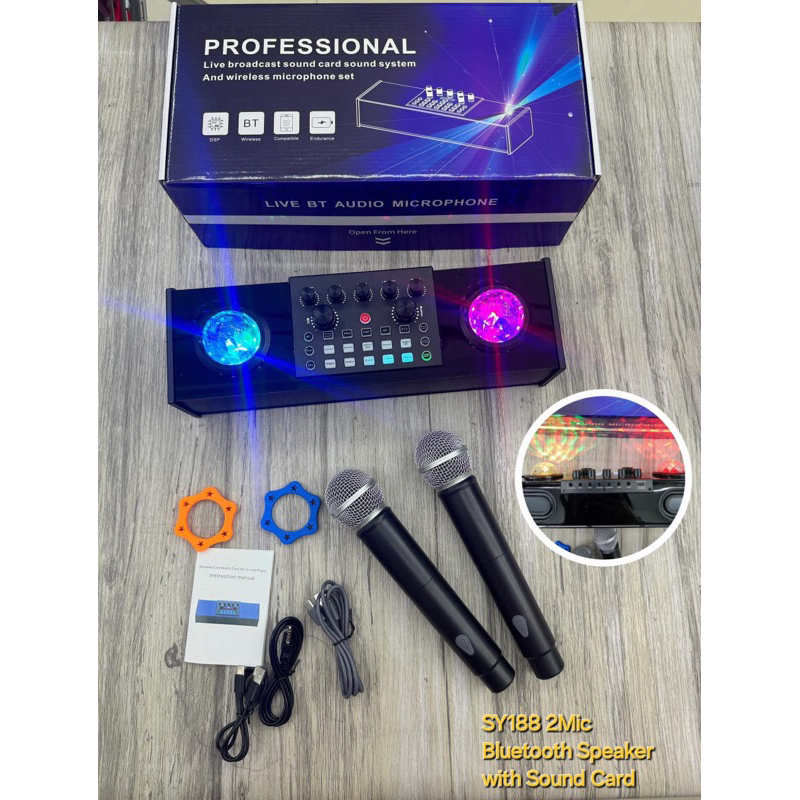 PROFESSIONAL LIVE BROADCAST SOUND CARD SOUND SYSTEM AND WIRELESS ...