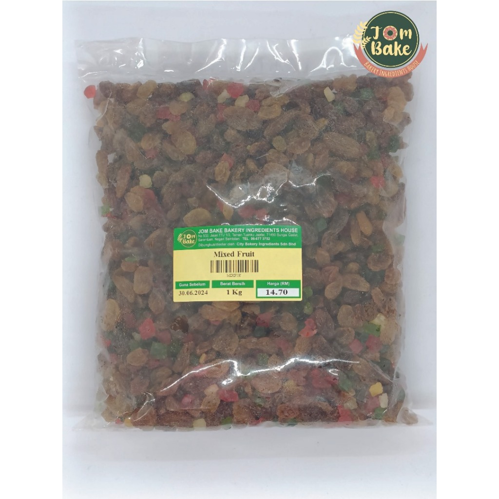 Mixed Dried Fruits / Assorted Dried Fruit Mix (100g, 200g, 500g, 1kg ...