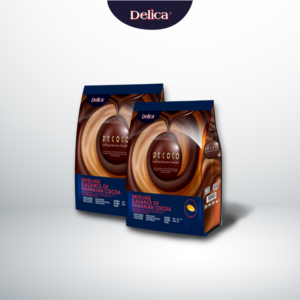 (Twin Packs) Delica Decoco Chocolate Drink | Shopee Malaysia