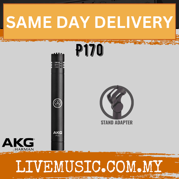 AKG P170 Small-diaphragm Condenser Microphone (P-170 / P 170) | Shopee Malaysia