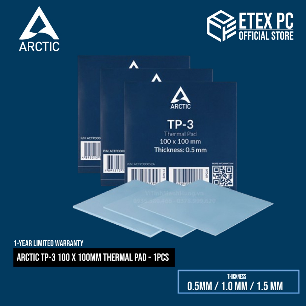 ARCTIC TP-3 Thermal Pad - 1PCS | Shopee Malaysia