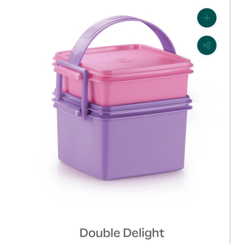 Tupperware Double Delight Set | Shopee Malaysia