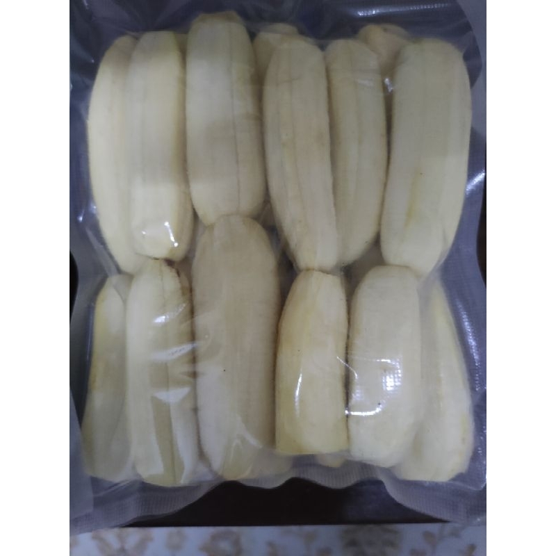 PISANG ABU NIPAH FROZEN / SABA BANANA - PEELED & FROZEN (850 gram PACK ...