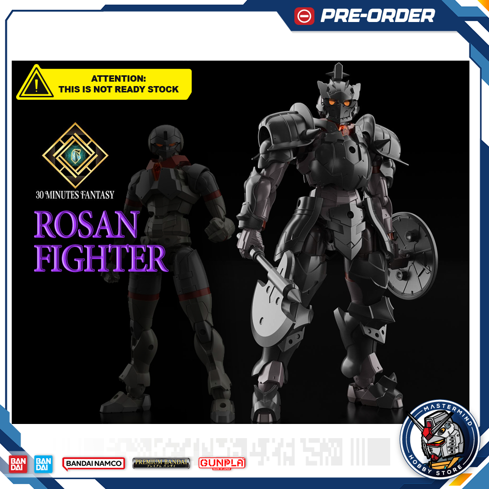 (Read Description) BANDAI 30MF Rosan Fighter & Class up Armor (Rosan Warrior or Rozen Viking ...