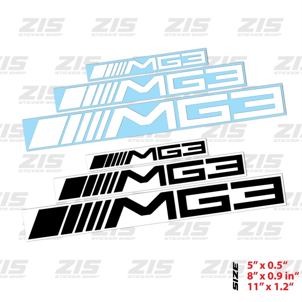 PERODUA MYVI G3 MG3 Sticker / Car Decal Automotive Die-Cut Vinyl ...