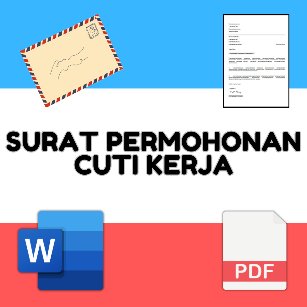Servis Buat Surat Permohonan Cuti Kerja (Bukan MC) | Shopee Malaysia