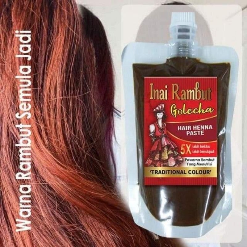 INAI RAMBUT GOLECHA HAIR HENNA PASTE | Shopee Malaysia