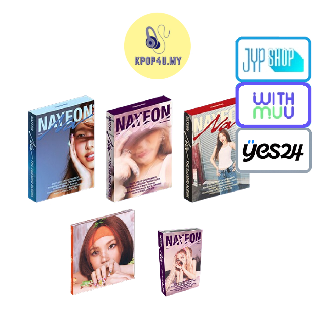 [WITHMUU/JYPSHOP] TWICE NAYEON - NA Solo Album Digipack Platform Nemo | Shopee Malaysia