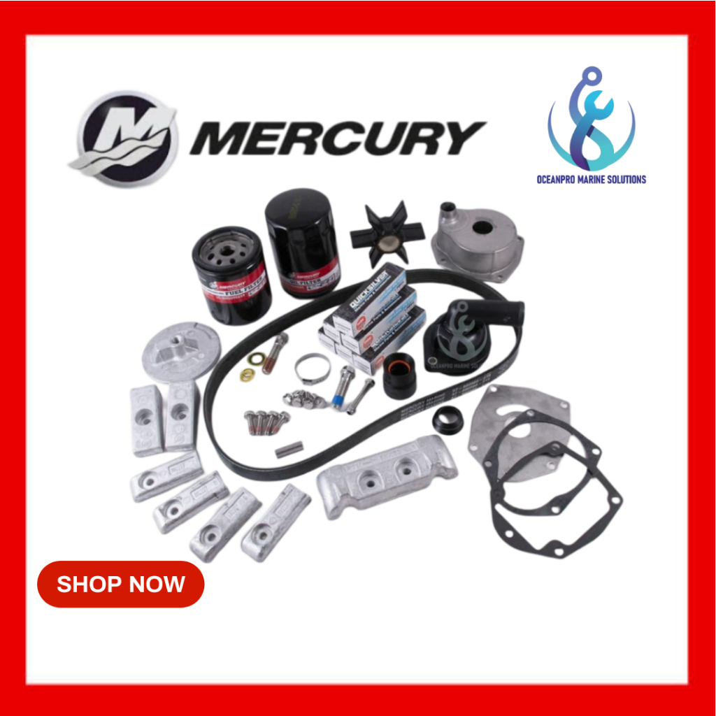 MERCURY OUTBOARD VERADO L6 SERVICE KIT 300 HOURS (8M0133617) | Shopee ...